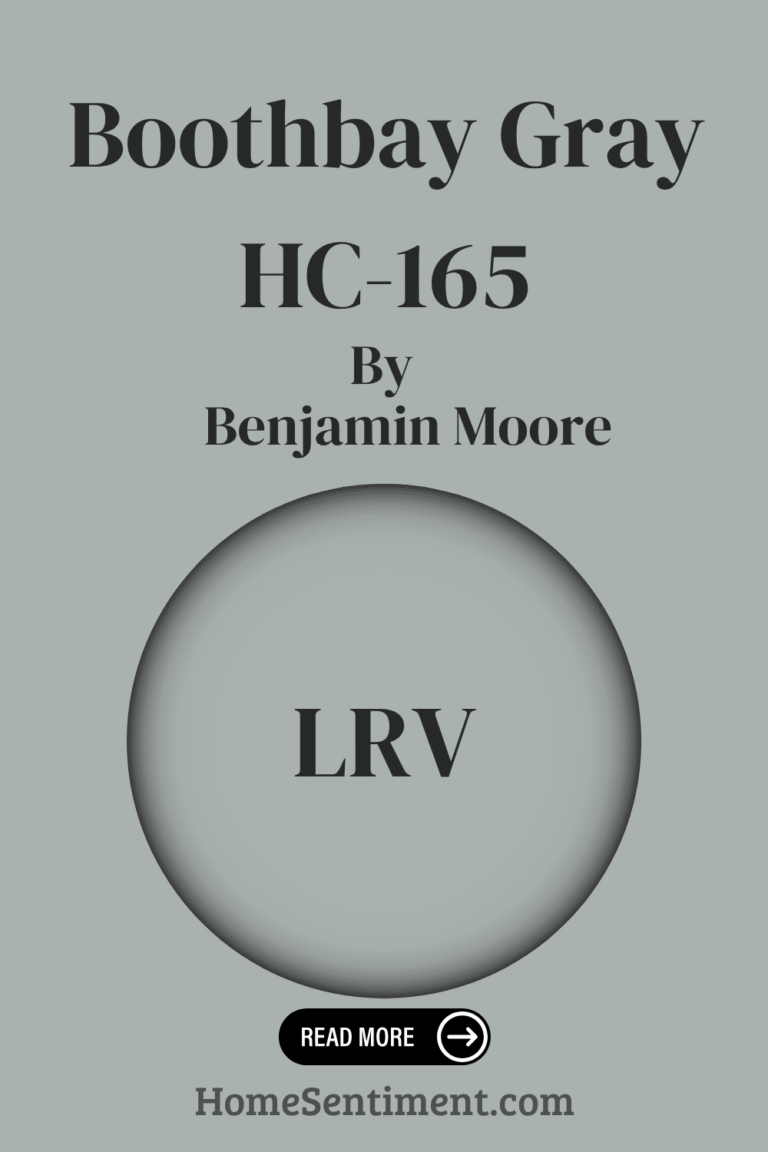 Boothbay Gray HC-165 by Benjamin Moore - HomeSentiment