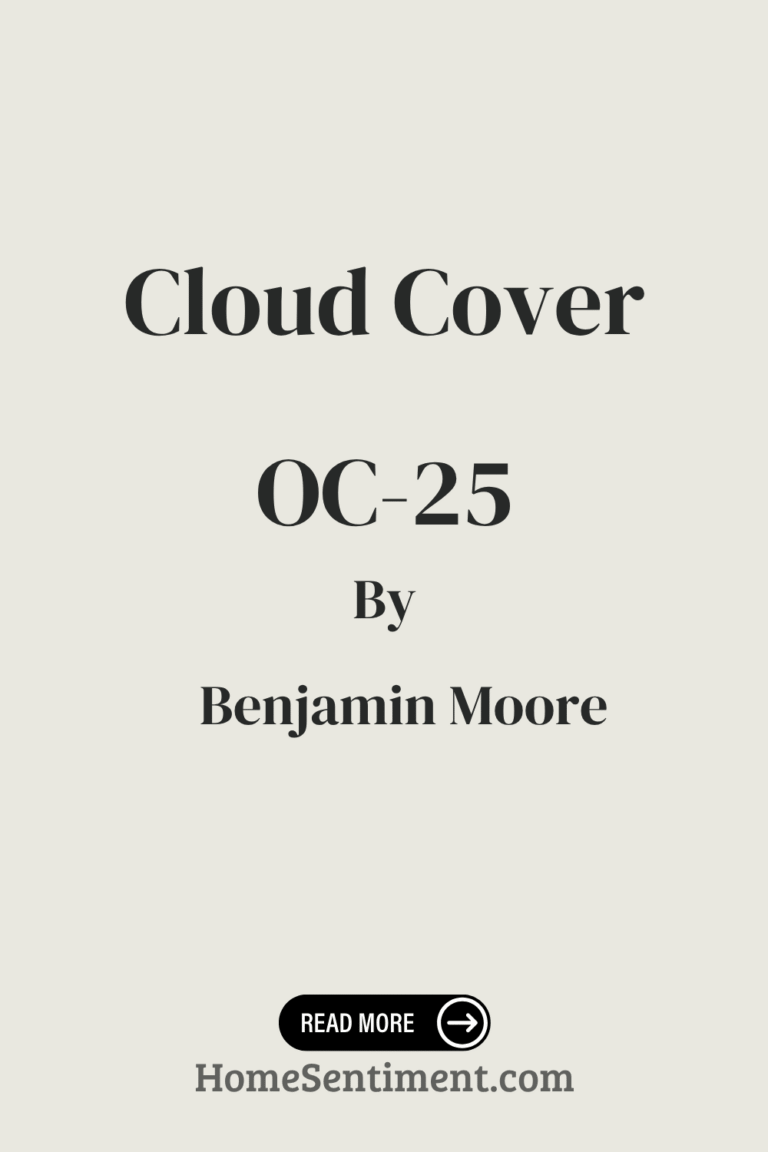 Cloud Cover OC-25 by Benjamin Moore - HomeSentiment