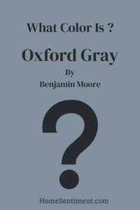 Oxford Gray 2128-40 by Benjamin Moore - HomeSentiment