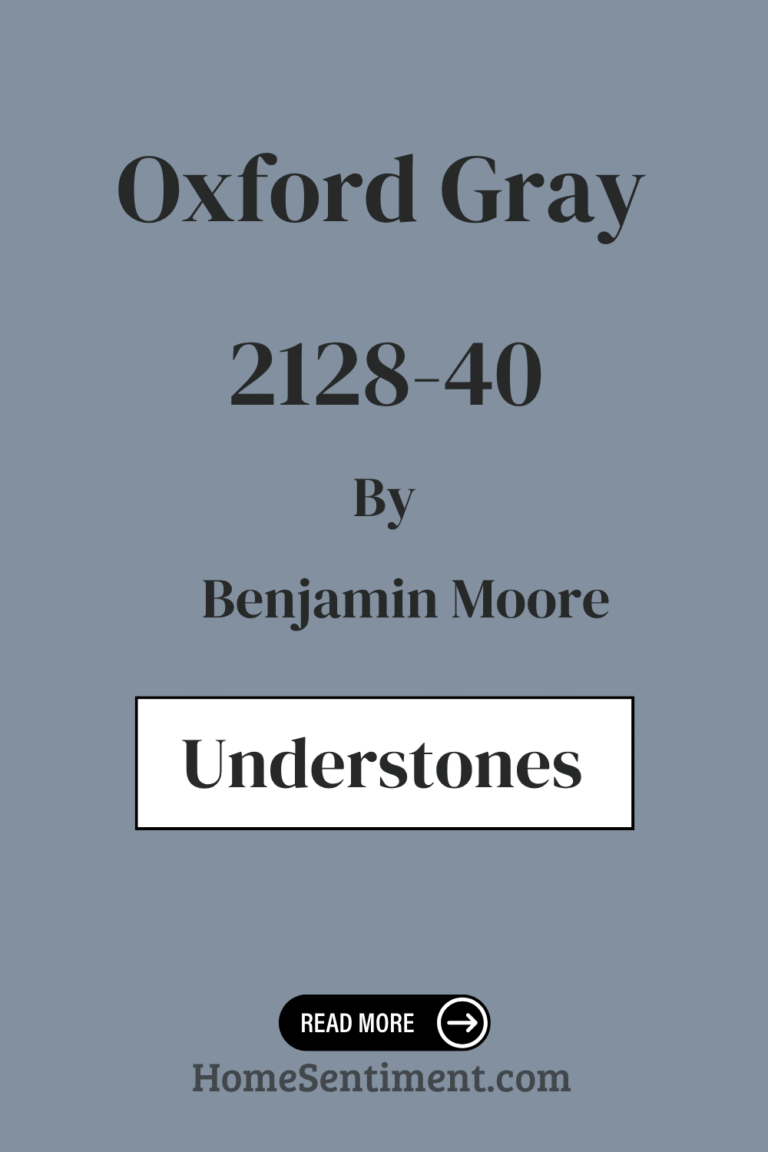 Oxford Gray 2128-40 by Benjamin Moore - HomeSentiment
