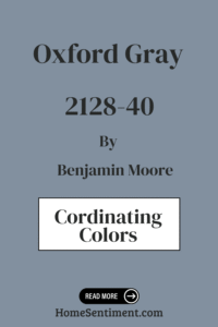 Oxford Gray 2128-40 by Benjamin Moore - HomeSentiment