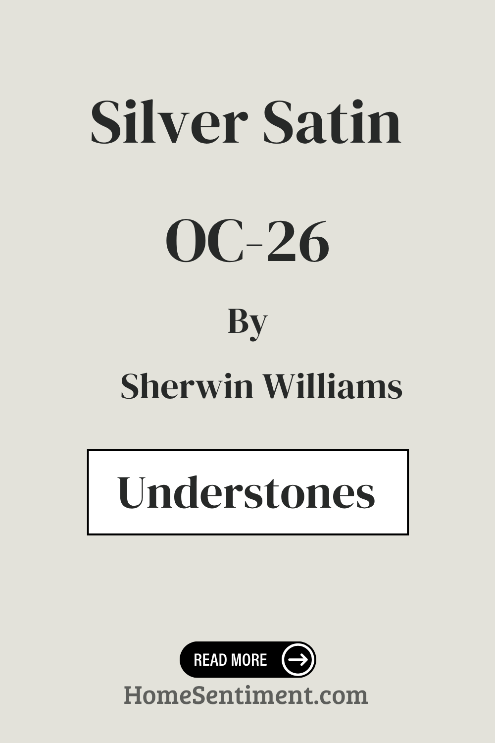 Silver Satin OC-26 by Benjamin Moore - HomeSentiment
