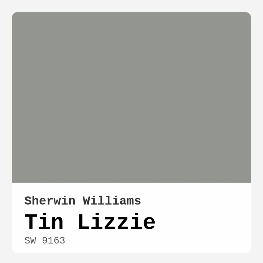 Tin Lizzie SW 9163 by Sherwin Williams | Paint Reviews, Hues & Finishes ...