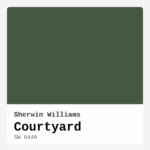 Courtyard SW 6440 by Sherwin Williams | Paint Reviews, Hues & Finishes ...