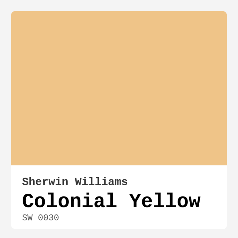 Colonial Yellow SW 0030 by Sherwin Williams | Paint Reviews, Hues ...
