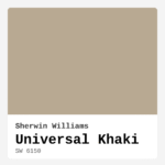 Universal Khaki SW 6150 by Sherwin Williams | Paint Reviews, Hues ...