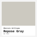 Repose Gray SW 7015 by Sherwin Williams | Paint Reviews, Hues ...