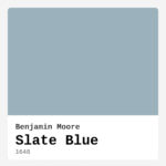 Slate Blue 1648 by Benjamin Moore | Paint Reviews, Hues & Finishes ...