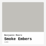Smoke Embers 1466 by Benjamin Moore | Paint Reviews, Hues & Finishes ...